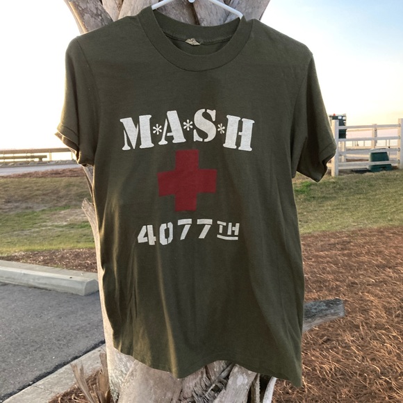 Screen Stars | Shirts | Vintage 8s Mash Tv Show Single Stitch Tee ...